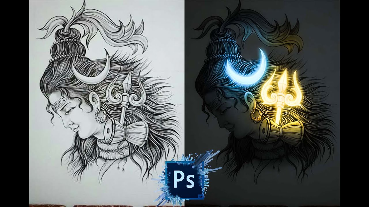 Mahadev Photo Editing | #shorts #short #photoshop #mahadev #vole # ...