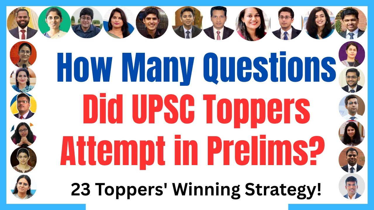 Maximizing Attempts in UPSC Prelims: Toppers' Proven Strategy! - YouTube
