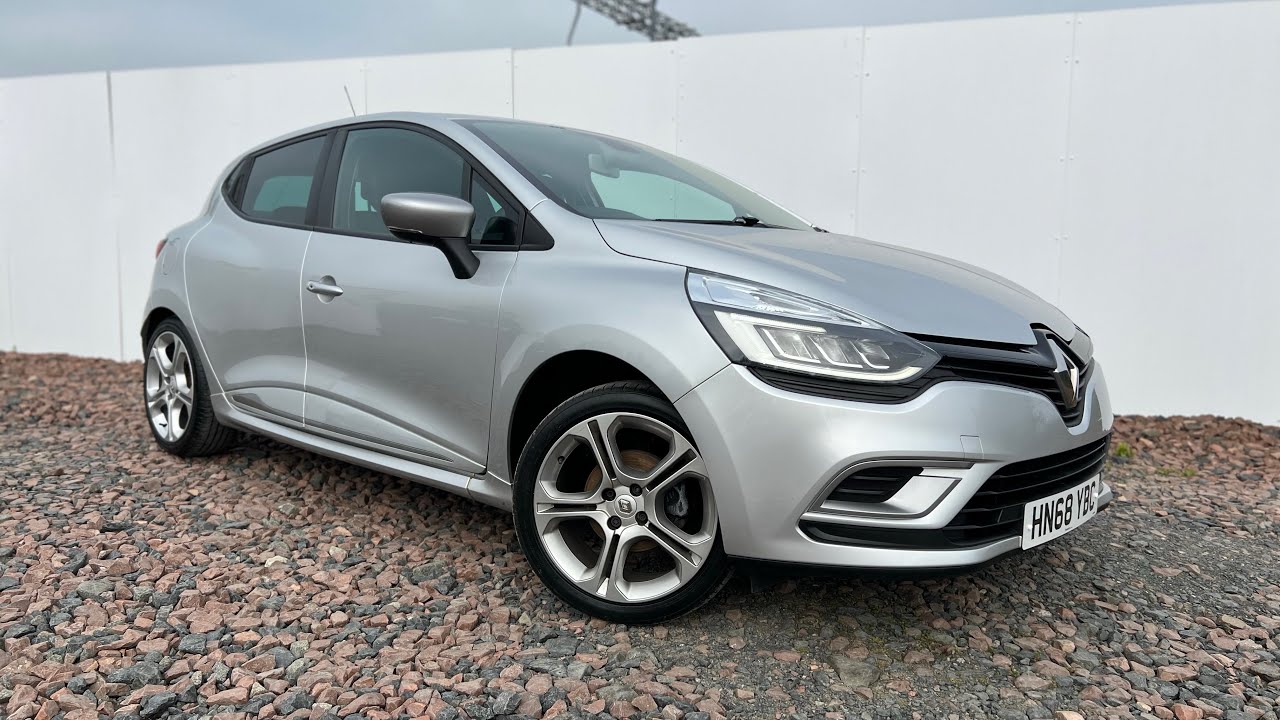 68 Plate Renault Clio 0.9 TCE 90 GT Line 5dr @FrasersCars - YouTube