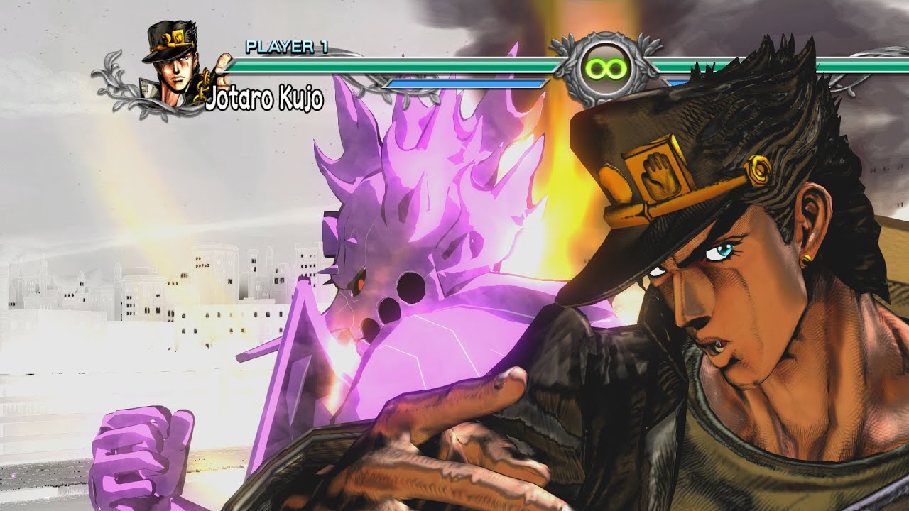 All Star Battle R But Jotaro Has A Susanoo Stand - YouTube