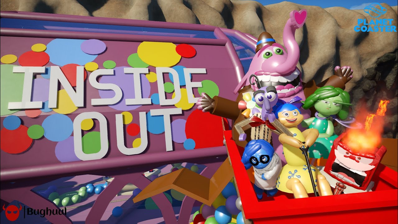 The Ultimate Inside Out Experience! | Inside Out park tour - YouTube
