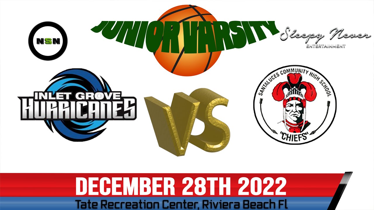 12/28/2022 Inlet Grove vs Santaluces JV Basketball - YouTube
