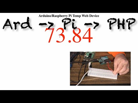 Arduino - Temperature Web App with Raspberry Pi - YouTube