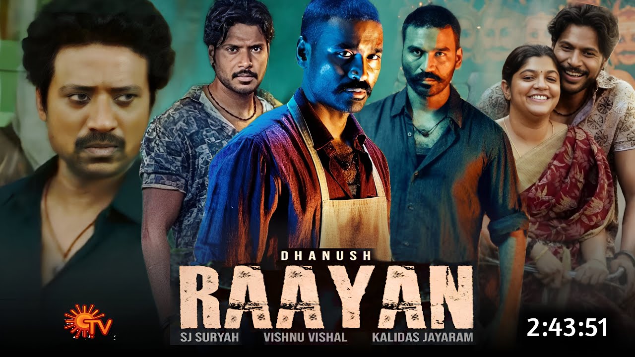 Raayan Full Movie Hindi Dubbed 2024 Release Update Dhanush New Movie ...
