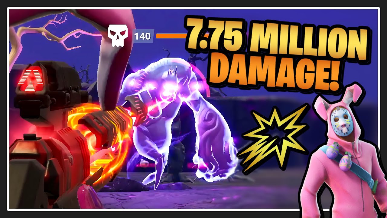 THIRD RAIL vs THE MYTHIC STORM KING in Fortnite Save the World (MSK ...