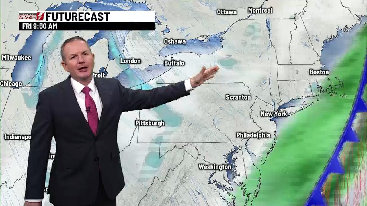 Tuesday's weather update from WBRE/WYOU - YouTube