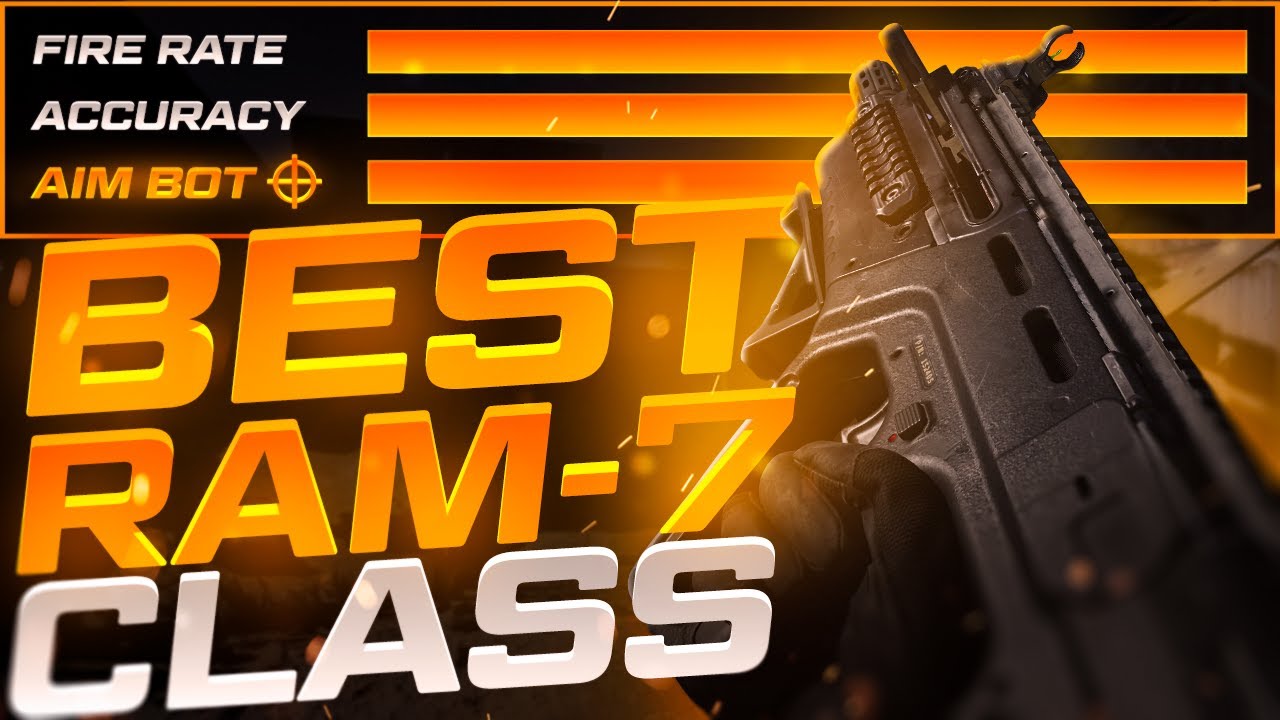 the NEW BEST RAM-7 CLASS in WARZONE! the NO RECOIL RAM-7 CLASS in ...