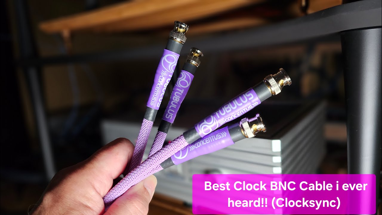 Tubulus Concentus Clock BNC Cable, Denafrips Arce Clocksync with ...