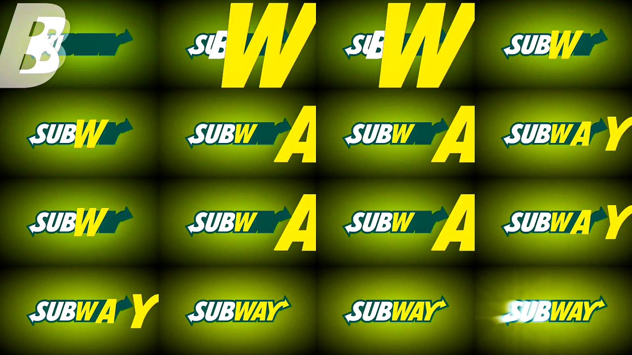 subway logo evolution over one million times : subway logo evolution ...