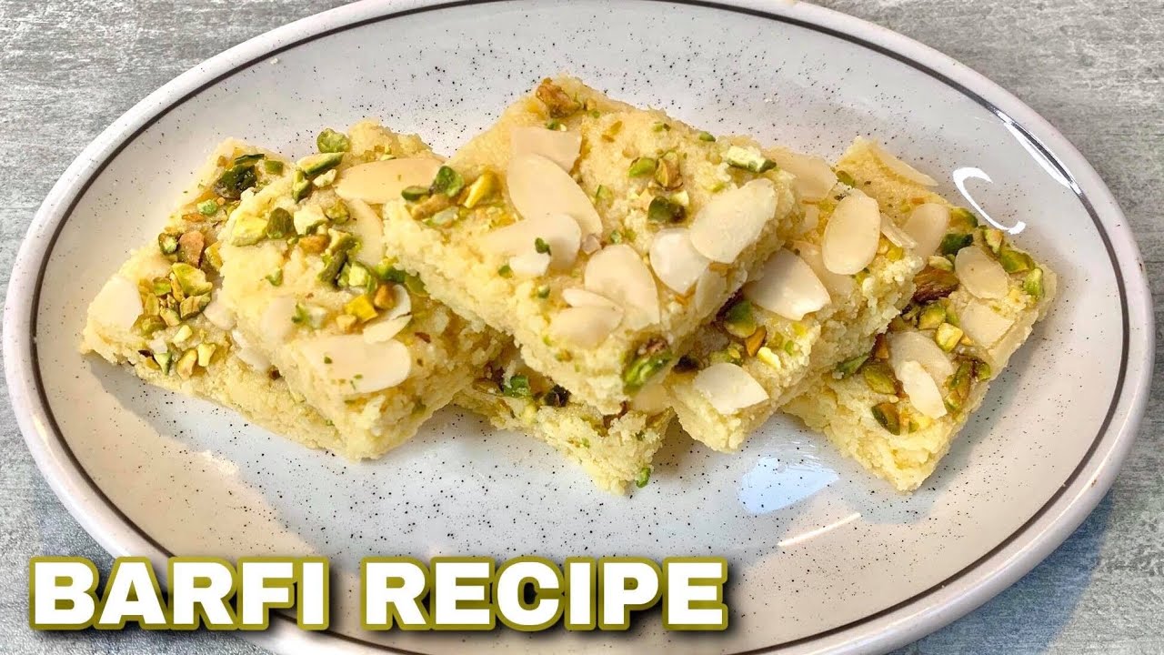 Burfi | How to make burfi recipe | Milk powder Burfi - YouTube