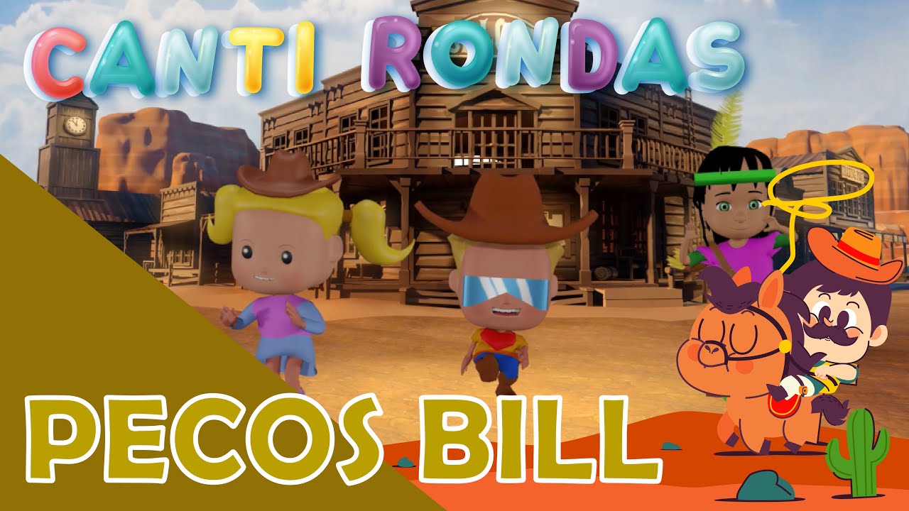 Pecos Bill - Canti Rondas - YouTube