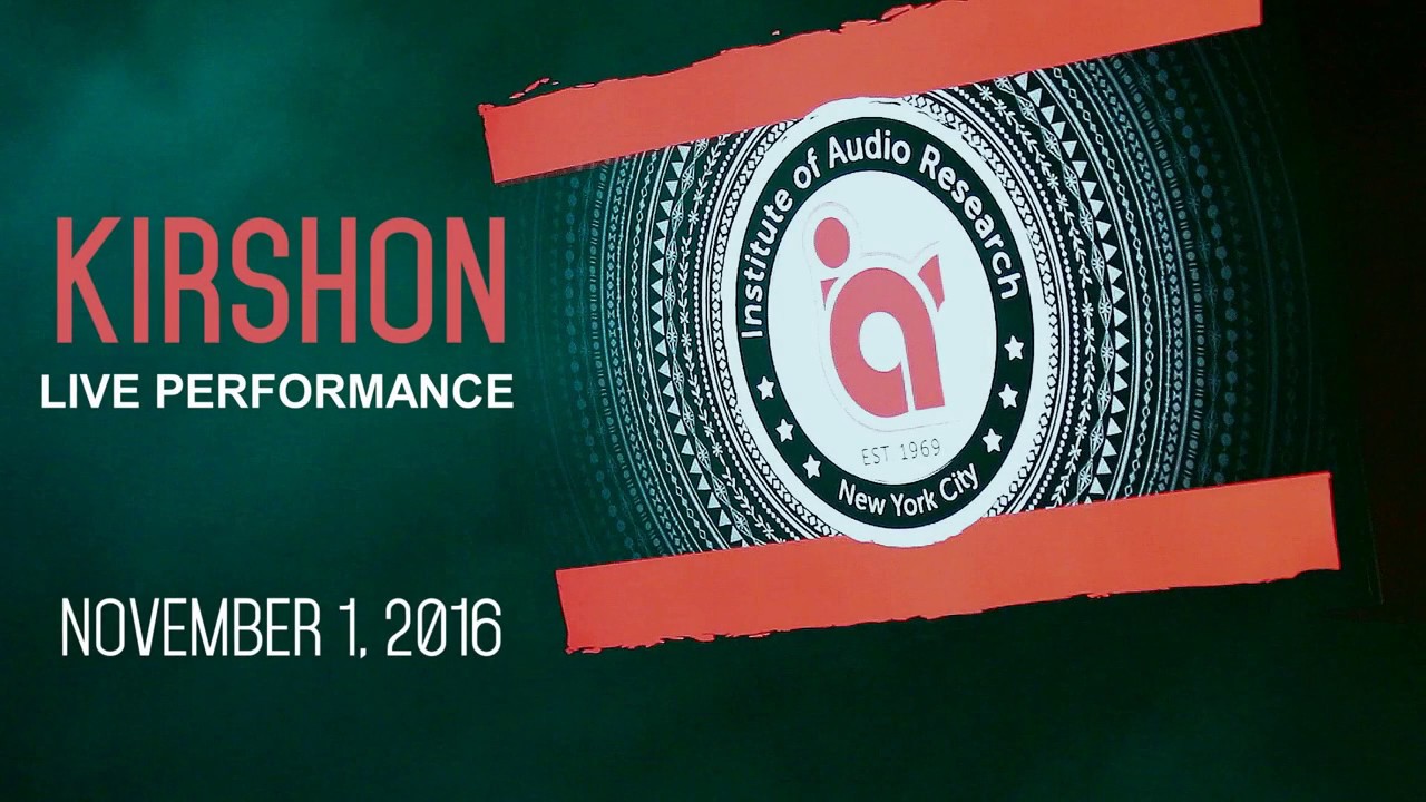 Kirshon live performance at The Institute of Audio Research - YouTube