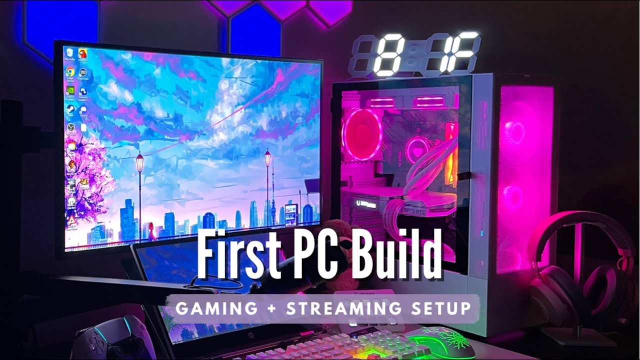 Building My First PC - RTX 3060 | Streaming + Gaming Setup - YouTube