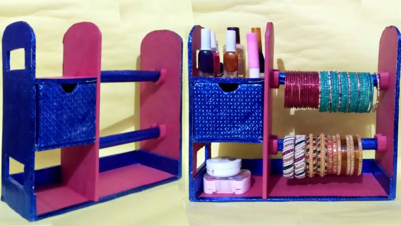 How To Make Bangle Stand At Home Bangle Holder Making Cardboard how-to-make-bangle-stand-at-home-bangle-holder-making-cardboard