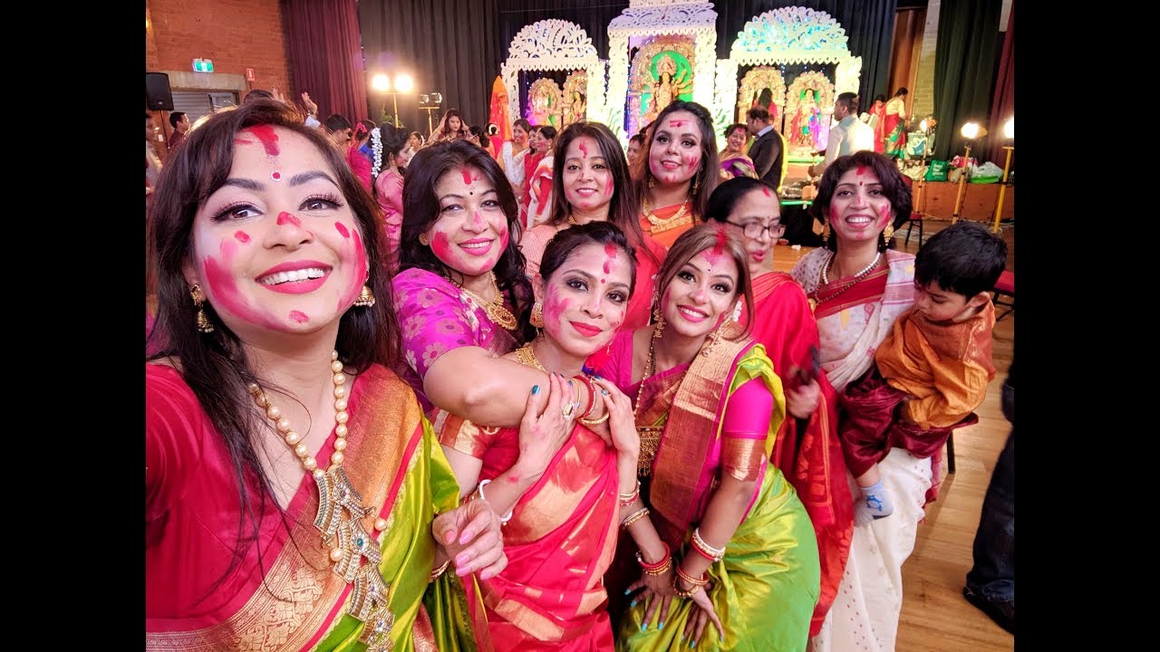 Durga Puja Dance দুর্গা পূজার নাচ মেলবোর্ন অস্ট্রেলিয়া Melbourne ...