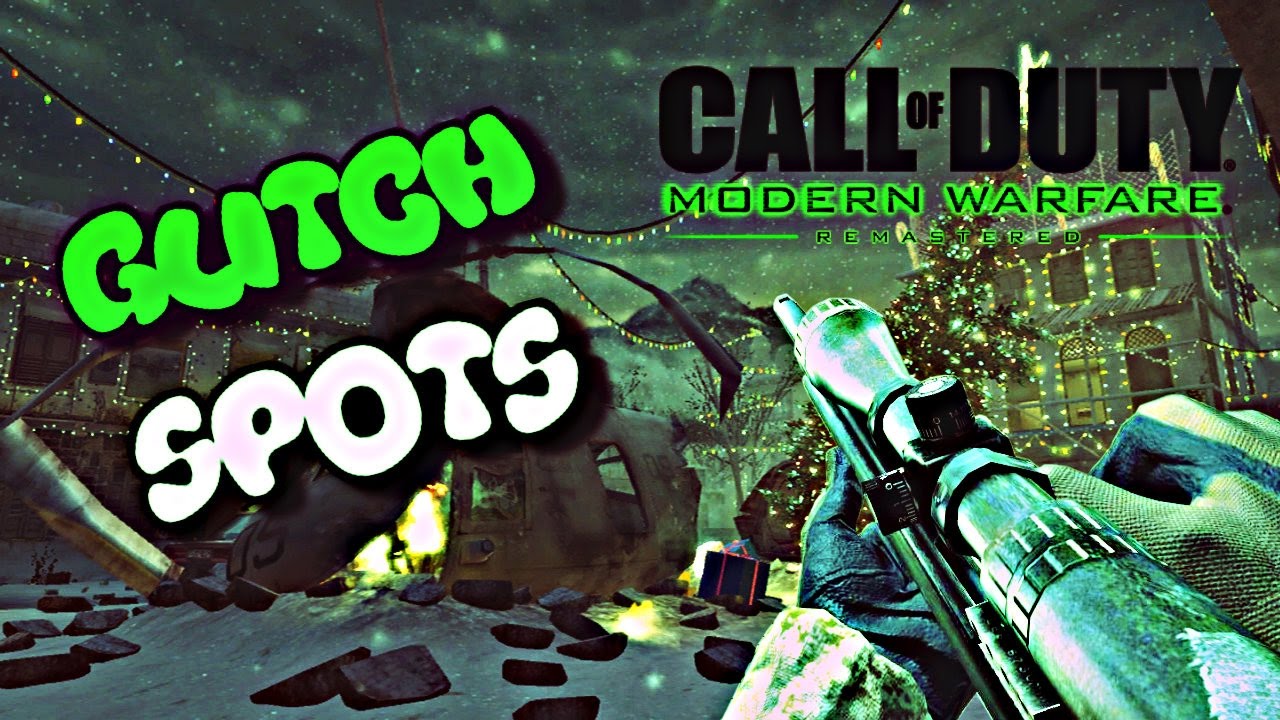 GLITCH/SPOTS COD 4 MWR/WINTER - YouTube