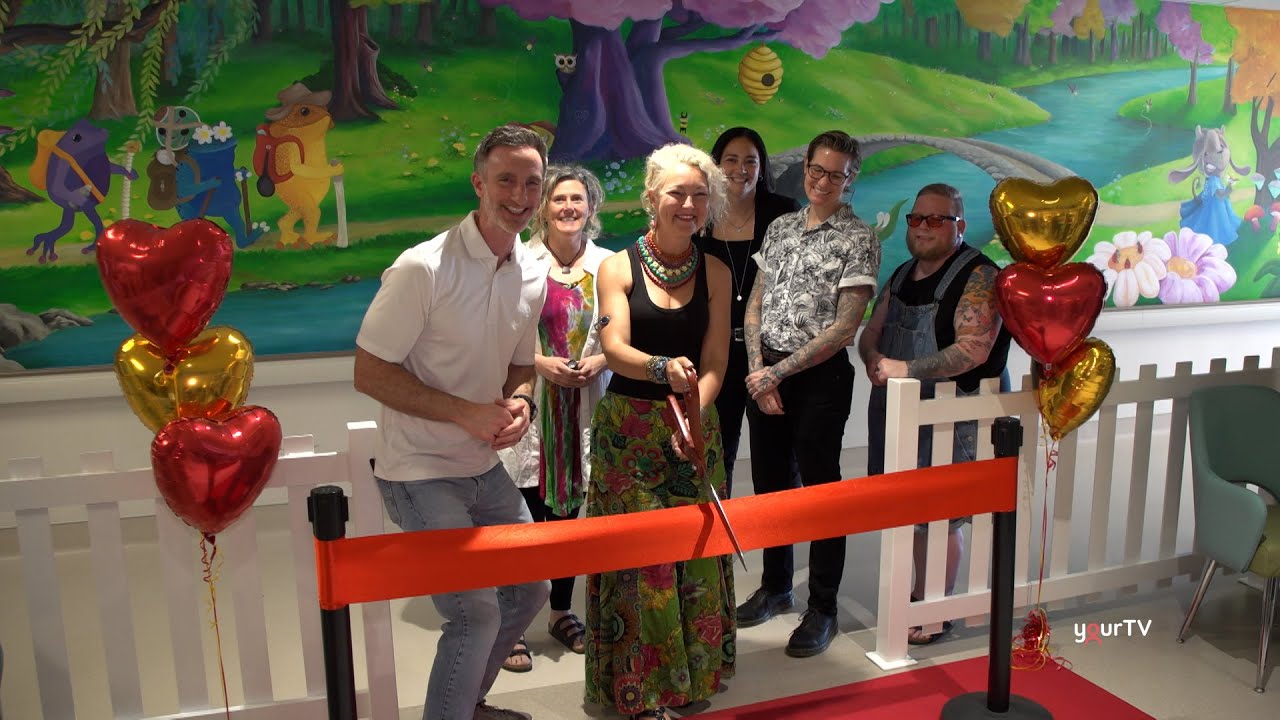 RMHC SCO Art Mural - YouTube