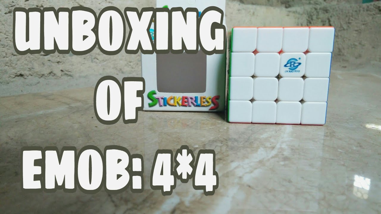 [Hindi] Unboxing of Emob 4*4 Cube || First impression || Budget Beast ...