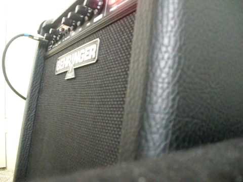 Behringer GMX110 Satriani cover - YouTube