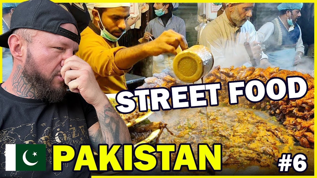 Uliczne jedzenie na bardzo złej dzielnicy w Lahore (Pakistan) Kto by ...