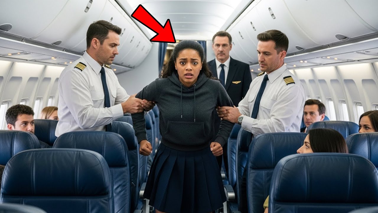 Black Teen Restrained on Plane — Silence Falls When Pilot Says “Her ...