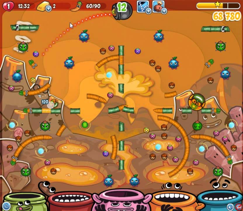 Papa Pear Saga Level 48 NEW, 90 Carrots - YouTube