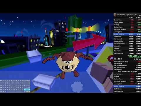Taz: Wanted Any% in 35m10s