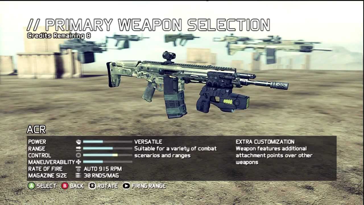 Ghost Recon Future Soldier : Rifleman Loadout and Gameplay w ...
