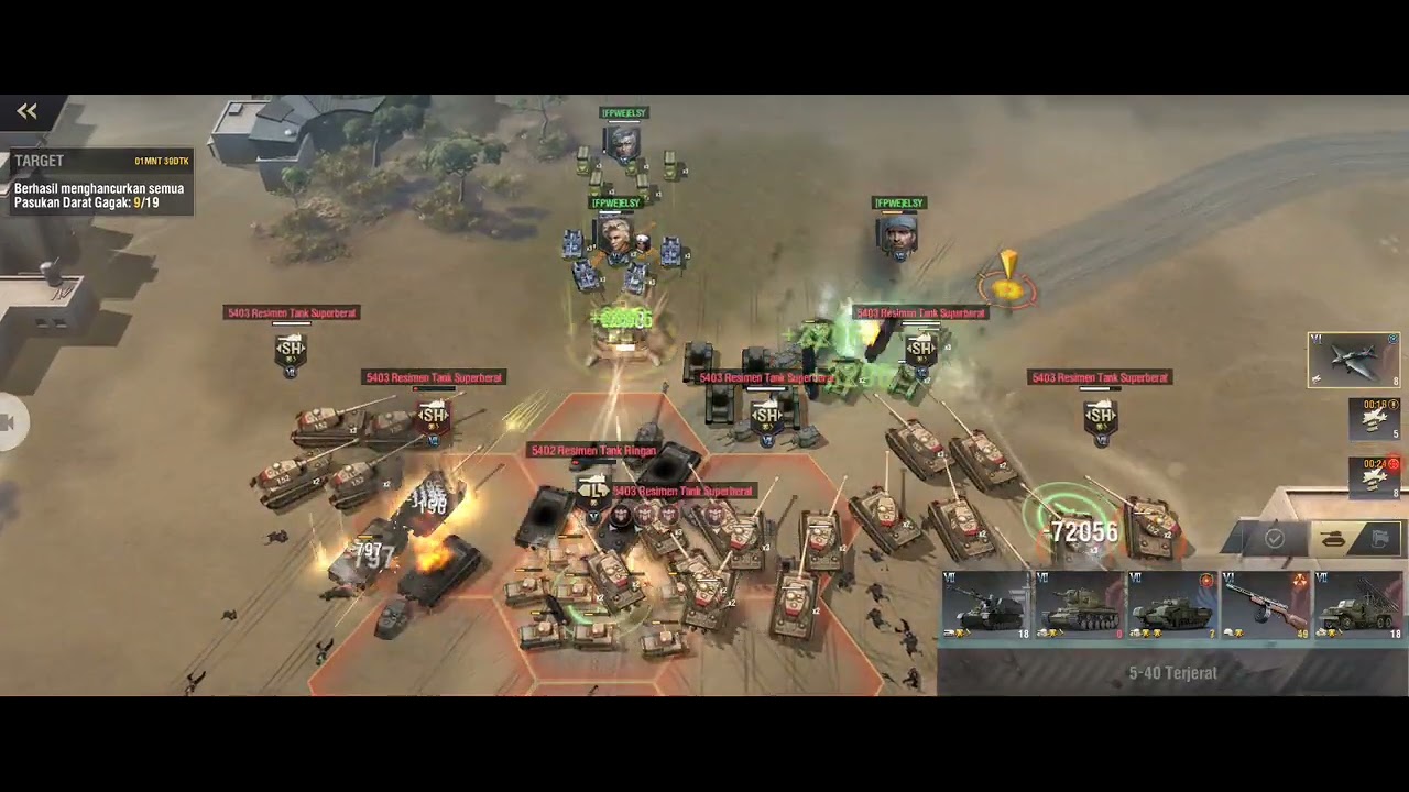 Game Strategi Android Terbaik Warpath Indonesia : Campaign Bagian 5-40 ...