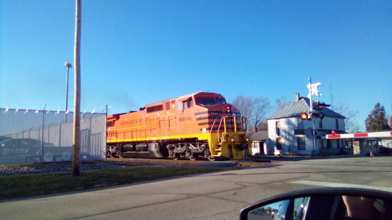 Afternoon EASTBOUND FW-LI CFE-09 G&W S.CFE/CFE Grain/Mixed Freight/Rail ...