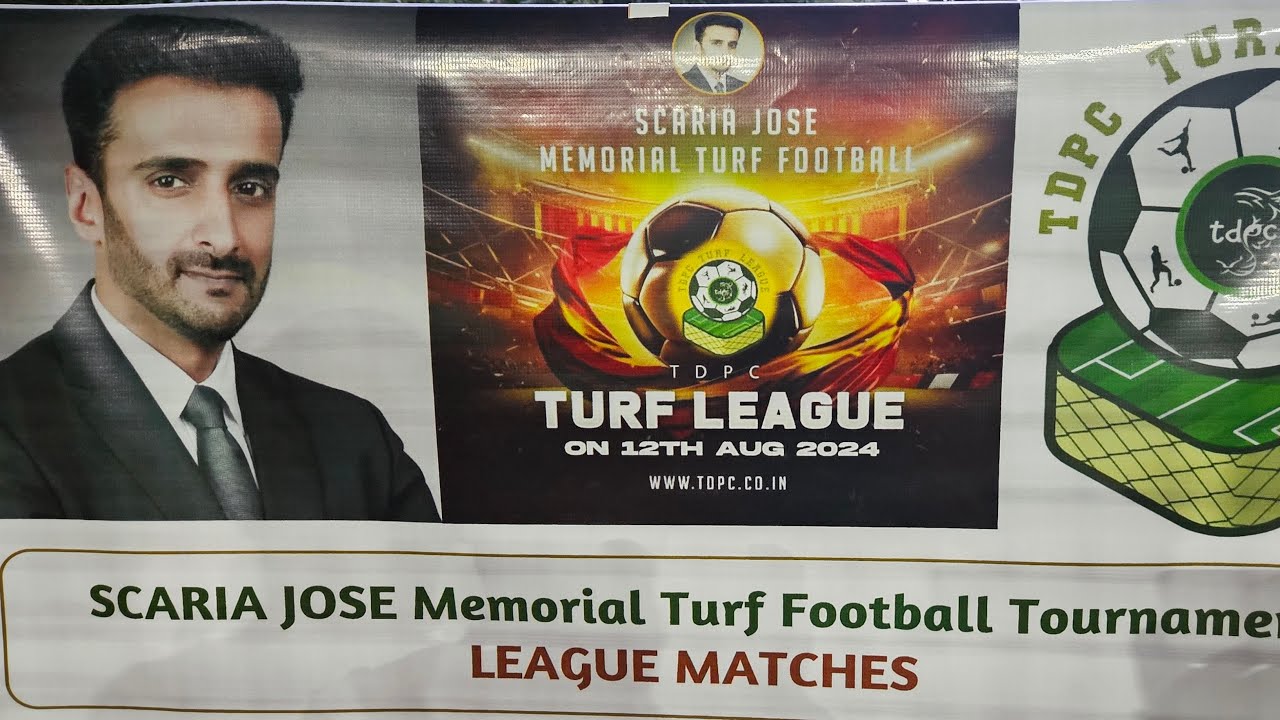 scaria jose memmorial turf football #bvkmedia - YouTube