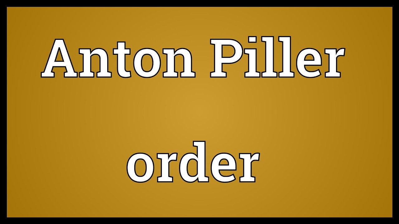 Anton Piller order Meaning - YouTube