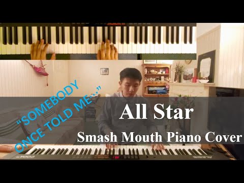 Smash Mouth - All Star | Piano Cover - YouTube