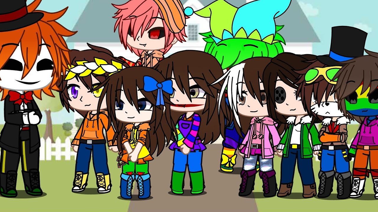 Los Happypastas que sobrevivieron al ataque de Siren Head en mi AU ...