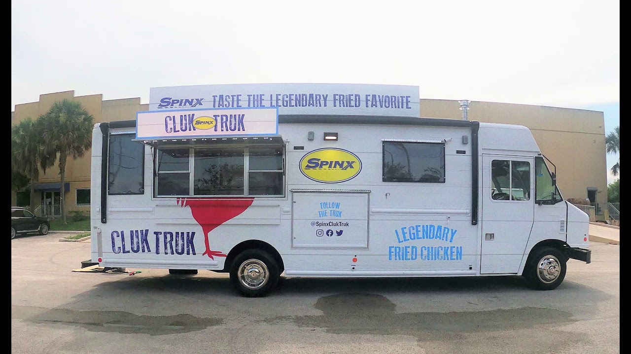 Spinx Cluk Truck | Food Trucks For Sale | Concession Nation - YouTube