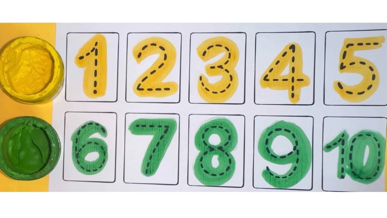 Learn Numbers ( 1 to 18) For Toddler’s | Counting 1 to 18 For ...