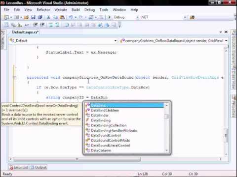 Lesson 8 (Part 2) - Create a WCF using C#, consume from Windows Form and ASP.NET - YouTube