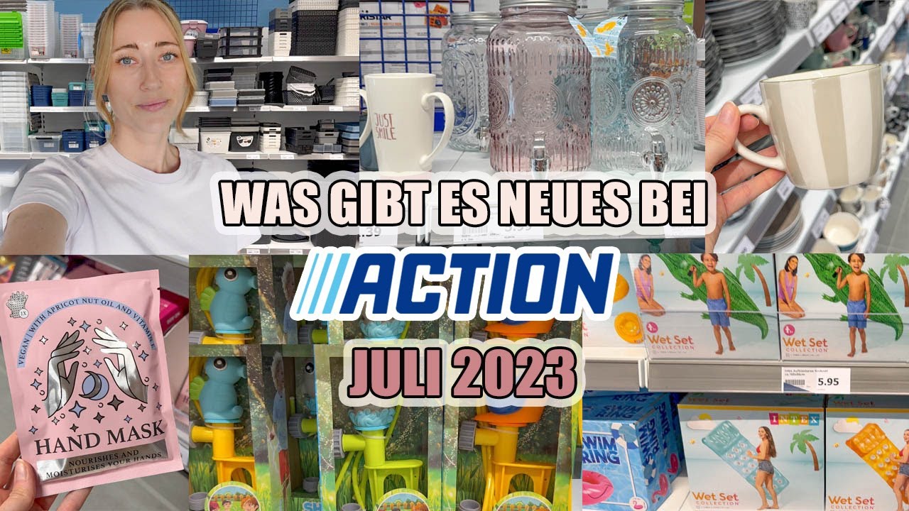 XXL Action Shopping Vlog Juli 2023😍 Rundgang durch den Action 🛍 Viele ...