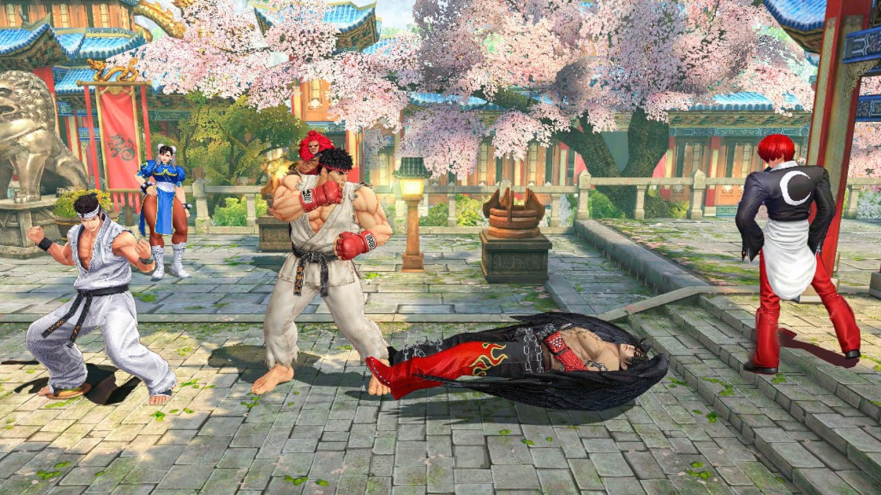 Street Fighter vs Tekken, KOF, Virtua Fighter & Other Collabs - YouTube