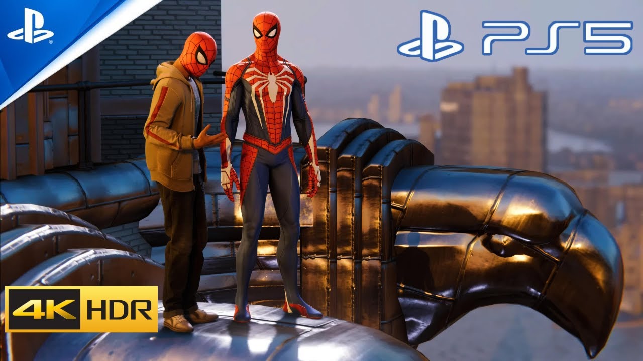 (PS5) Two Spider-Men, One City, One Goal | Miles Morales & Peter Parker ...