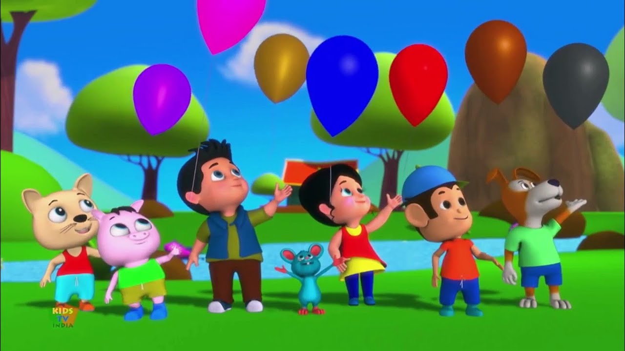 Gubbare Wala | Balloon Kids Song | Poem | Nursery Rhymes | Kids ...