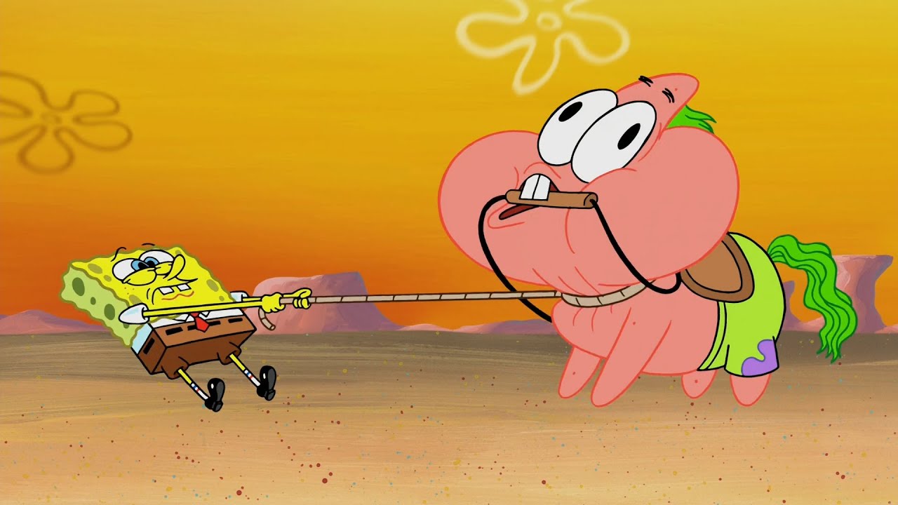 SpongeBob SquarePants UK edits - Pat the Horse - YouTube