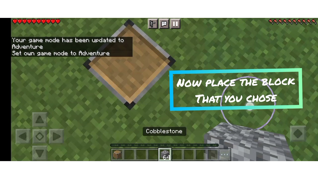 How to place blocks in Adventure mode in Minecraft Bedrock edition (all ...