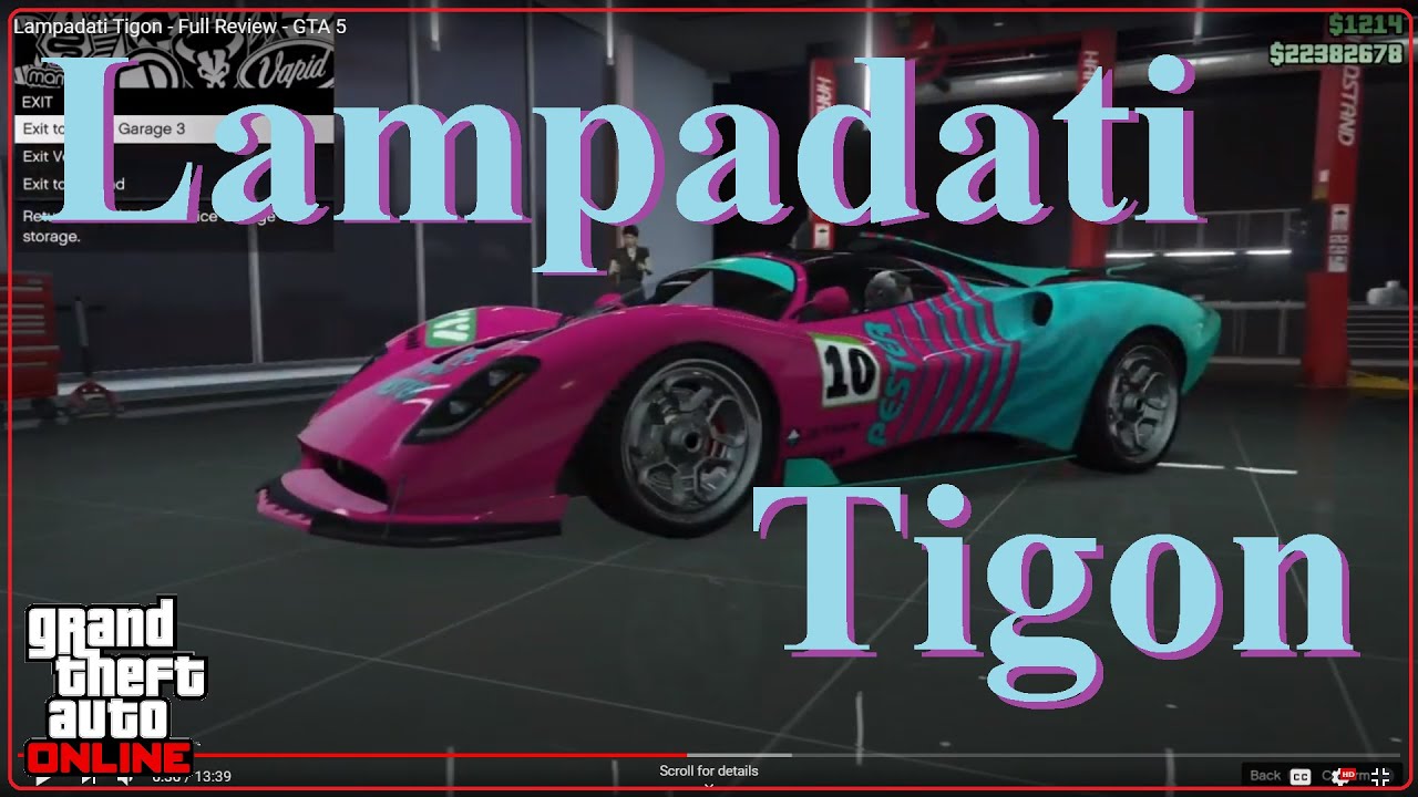 Lampadati Tigon - GTA 5 - YouTube