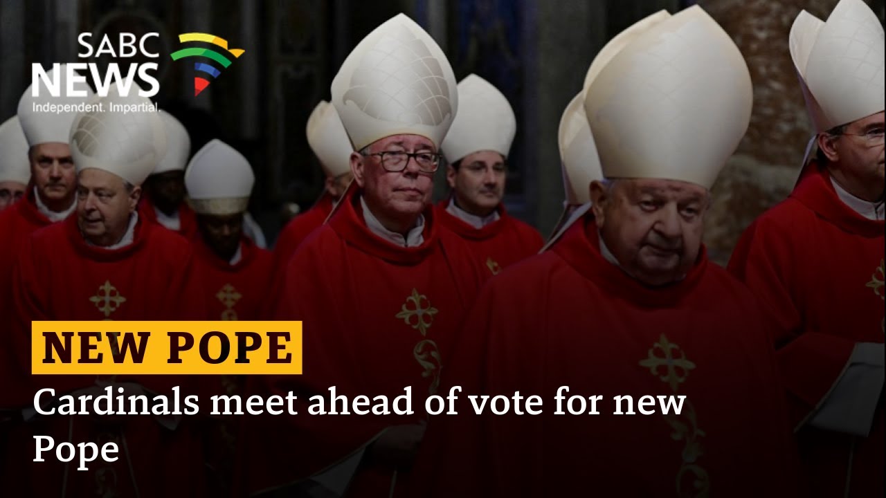 Cardinals meet ahead of vote for new Pope - YouTube