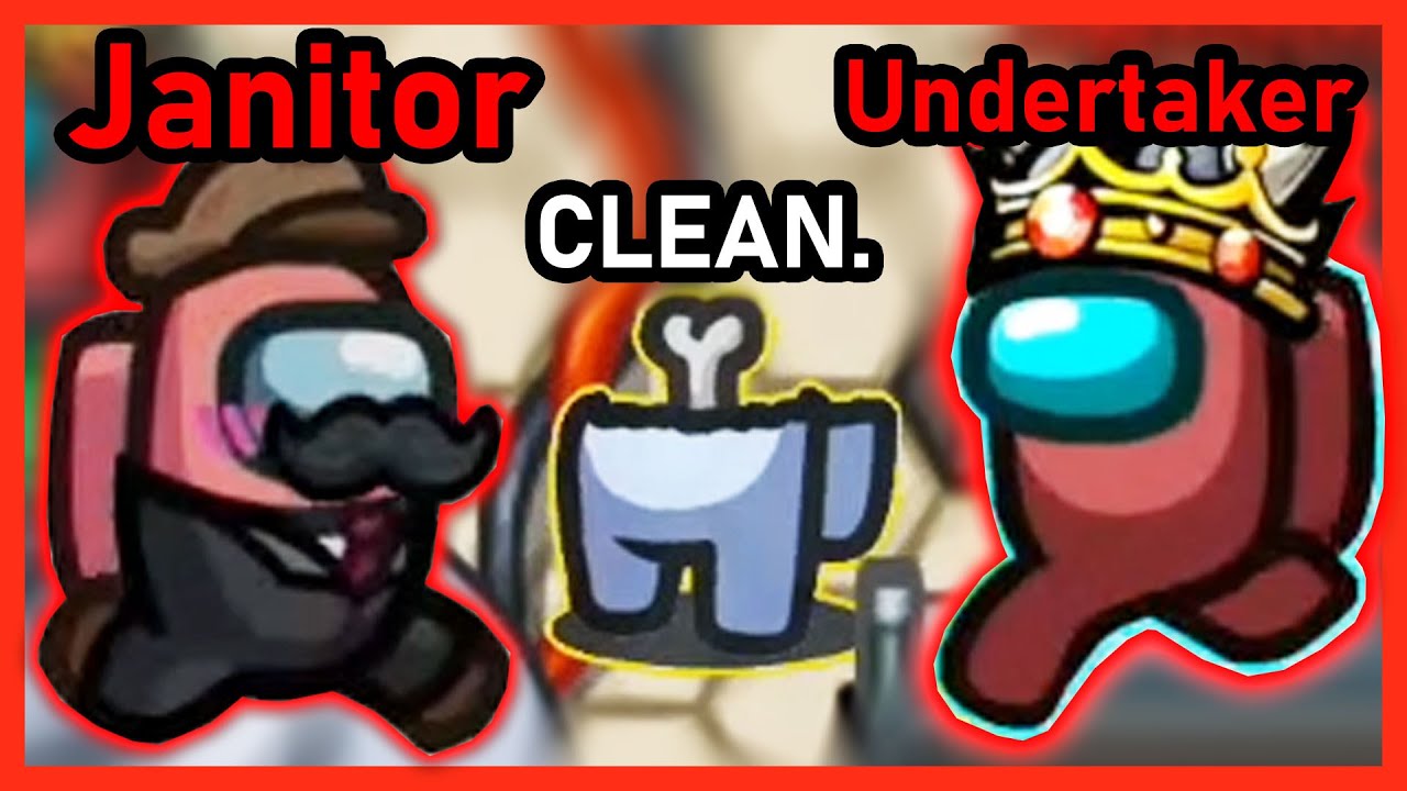 Our CLEANEST Janitor/Impostor game. Haha... get it? Clean. | Among Us ...