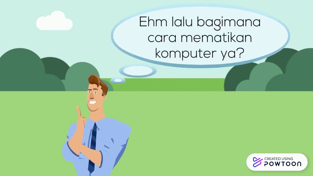 Cara Menyalakan dan Mematikan Komputer - YouTube