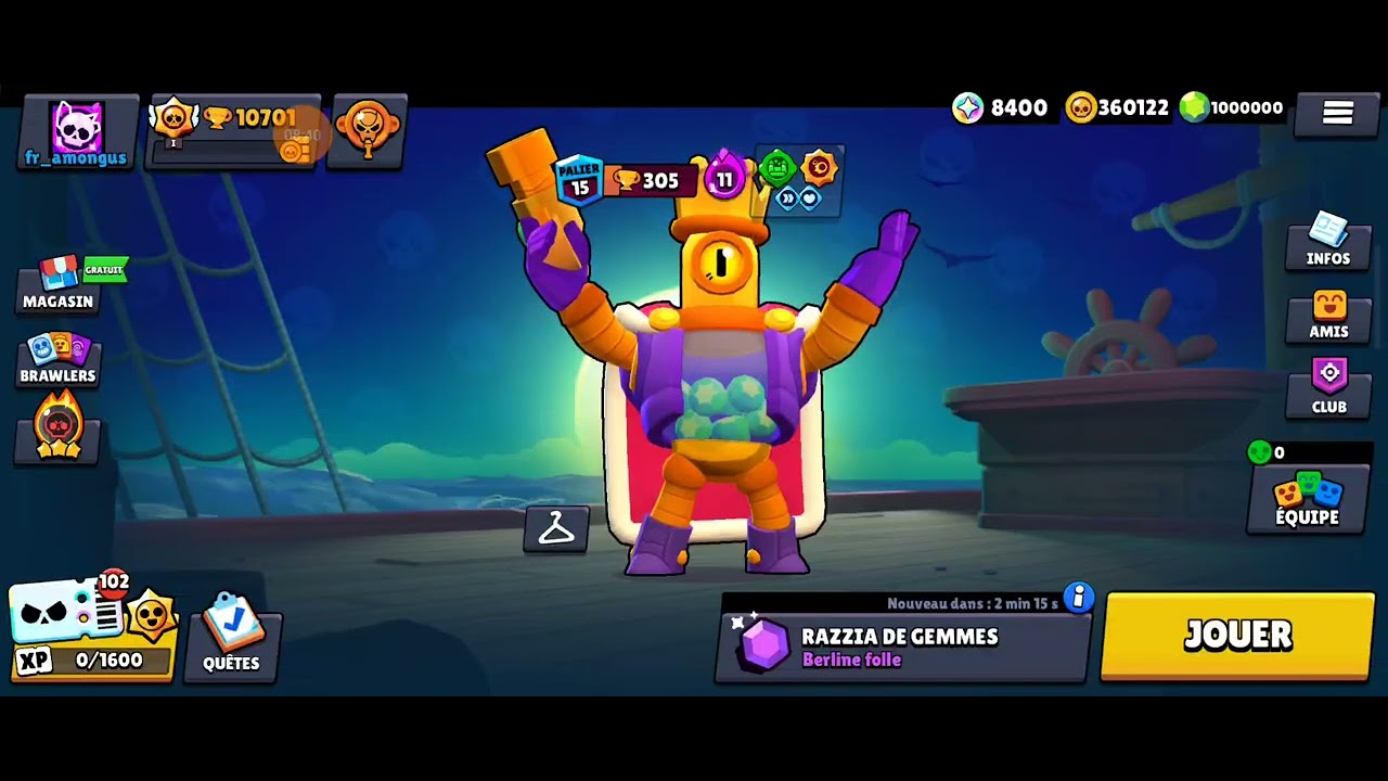 aujourd'hui on joue à..... null Brawl et à brawl stars (normal) - YouTube