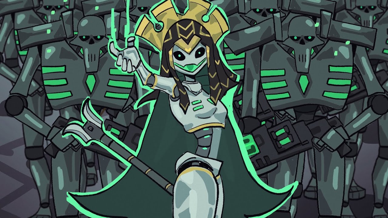 Necron Girl Bahiti's Eternal Vow | Warhammer 40k Comic Dub - YouTube