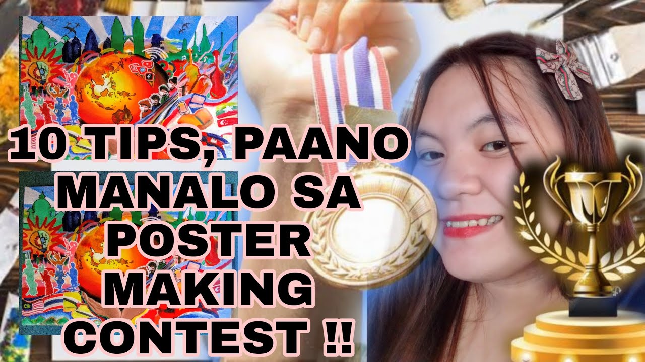 PAANO MANALO SA POSTER MAKING !! (10 EFFECTIVE TIPS PARA MANALO) - YouTube